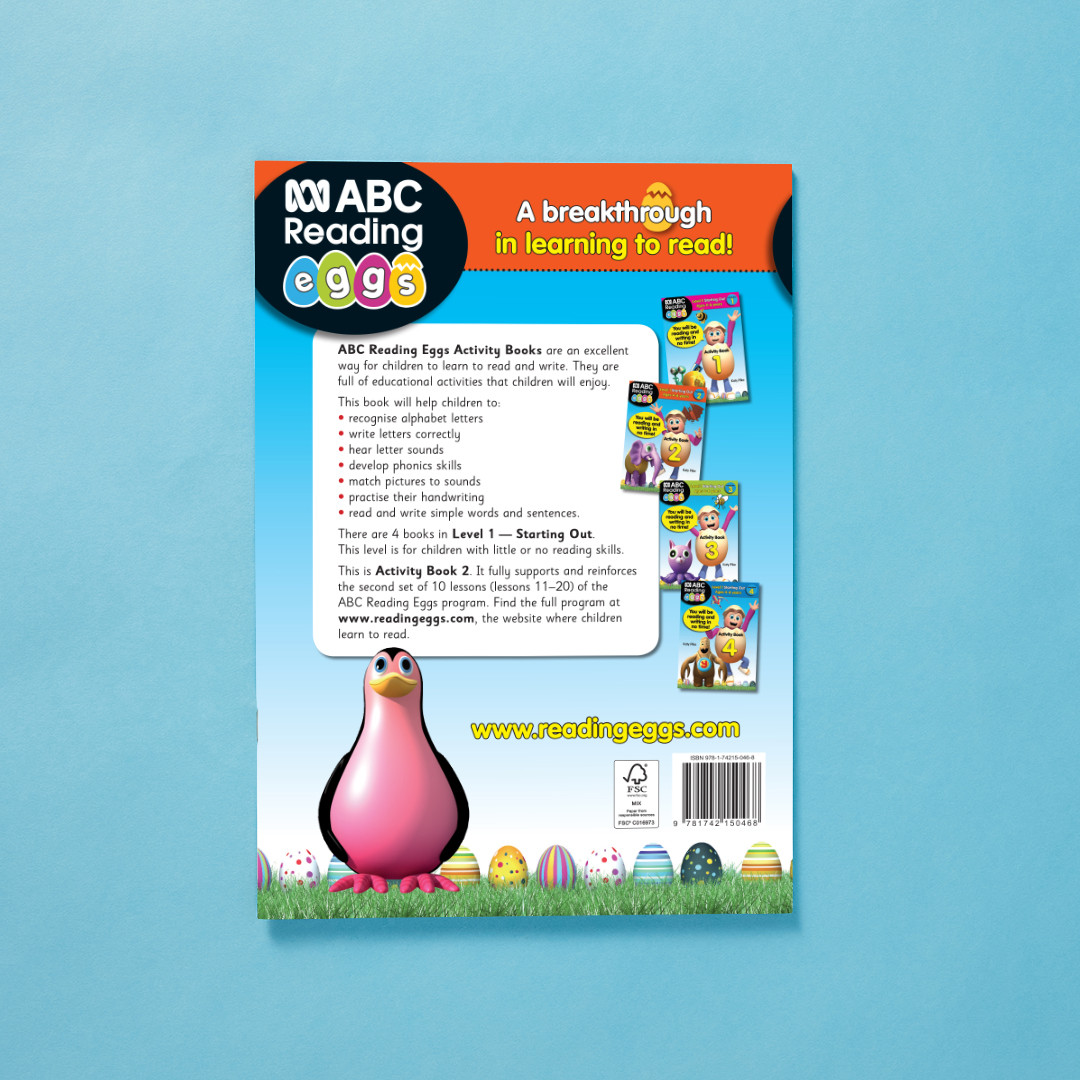 Learn-to-Read Activity Book 2 – Starting Out | Ages 4–6 in Learn-to ...