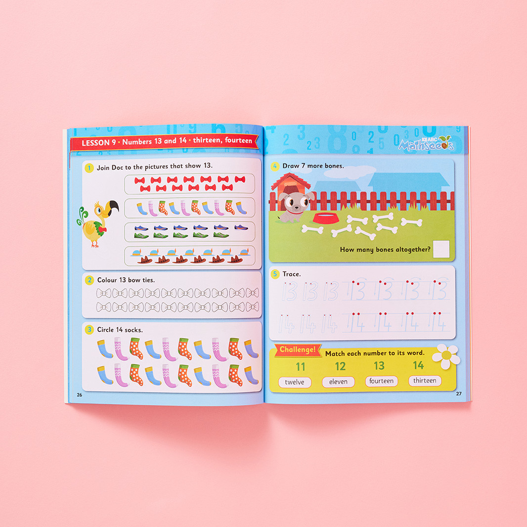 My First Maths and Numbers Activity Books (Ages 4–6) in My First Maths ...