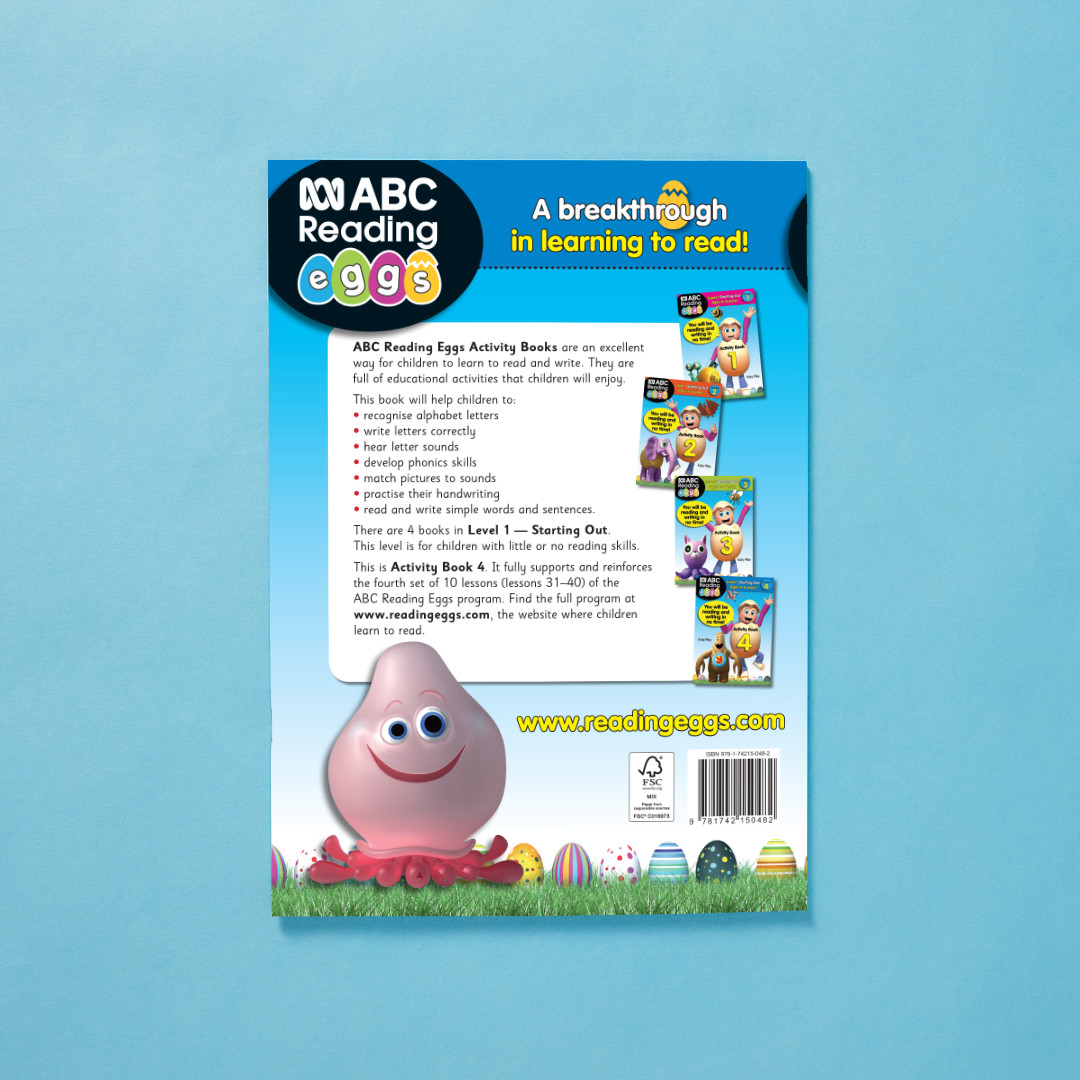 Learn-to-Read Activity Book 4 – Starting Out | Ages 4–6 in Learn-to ...