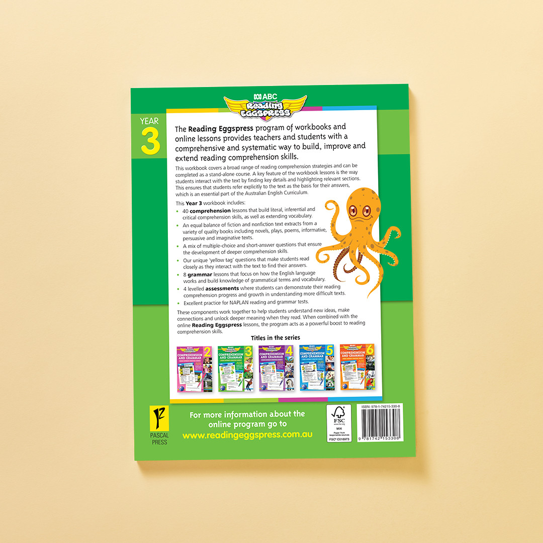 Year 3 Reading Comprehension and Grammar Workbook in Year 3 Reading ...