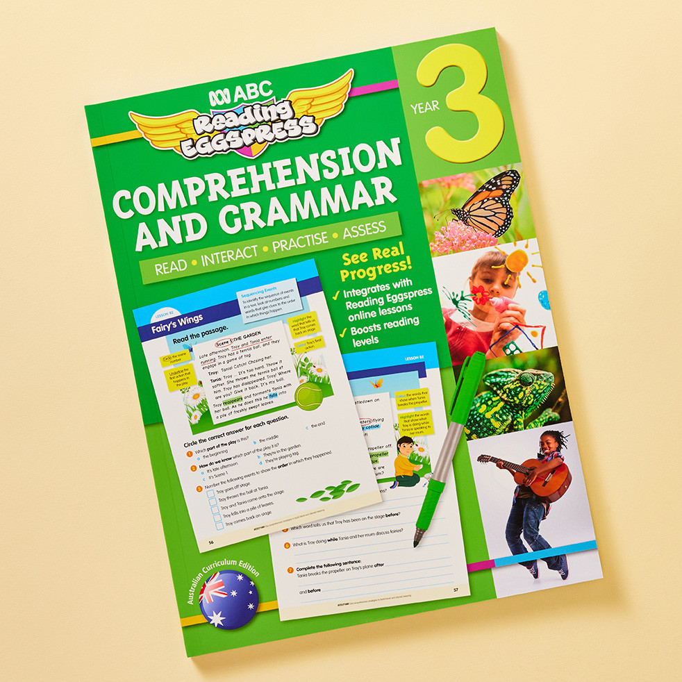 Year 3 Reading Comprehension and Grammar Workbook in Year 3 Reading ...