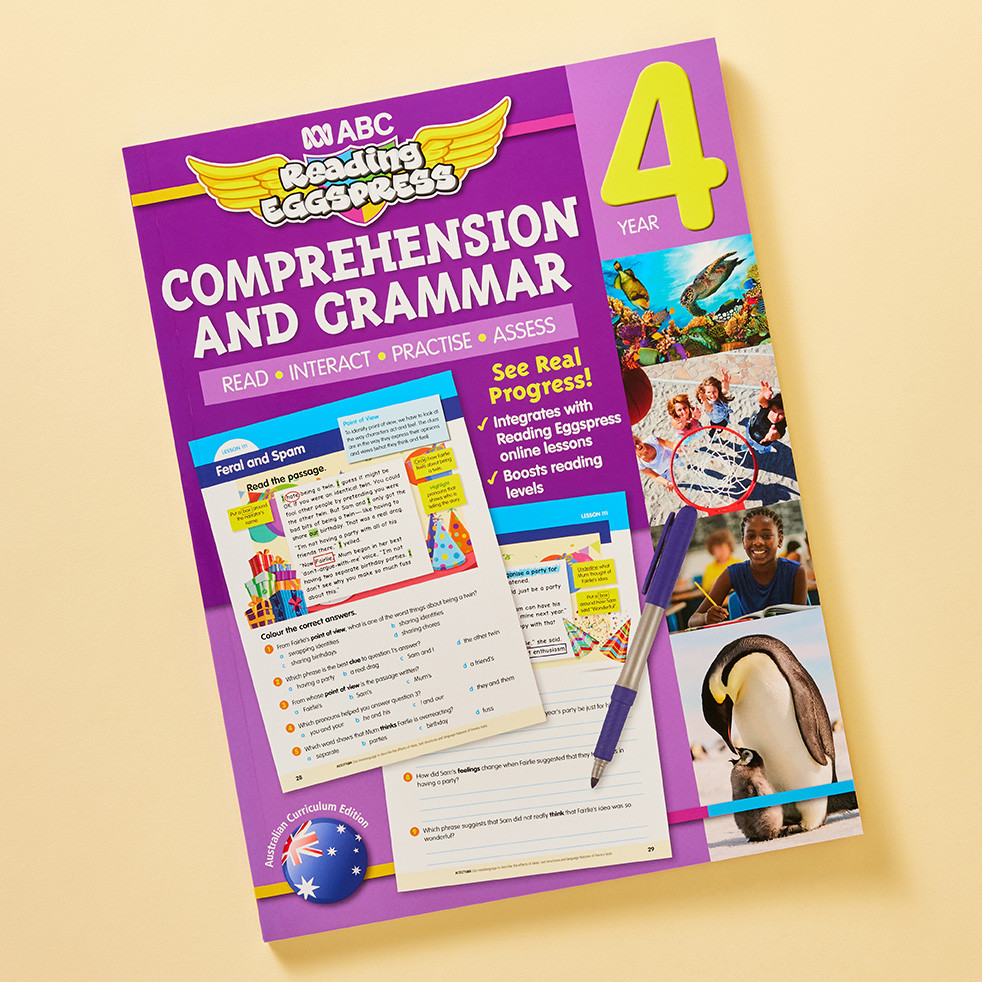 Year 4 Reading Comprehension and Grammar Workbook in Year 4 Reading ...