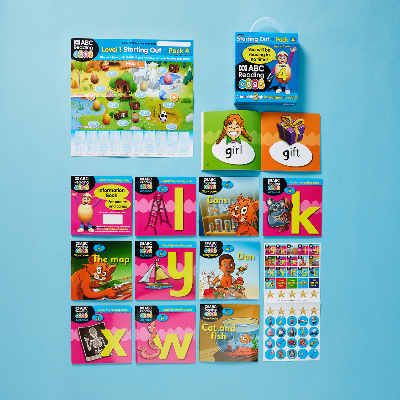 Level 1 Reading Book Set – Learn-to-Read Books | Ages 4–6 in Level 1 ...