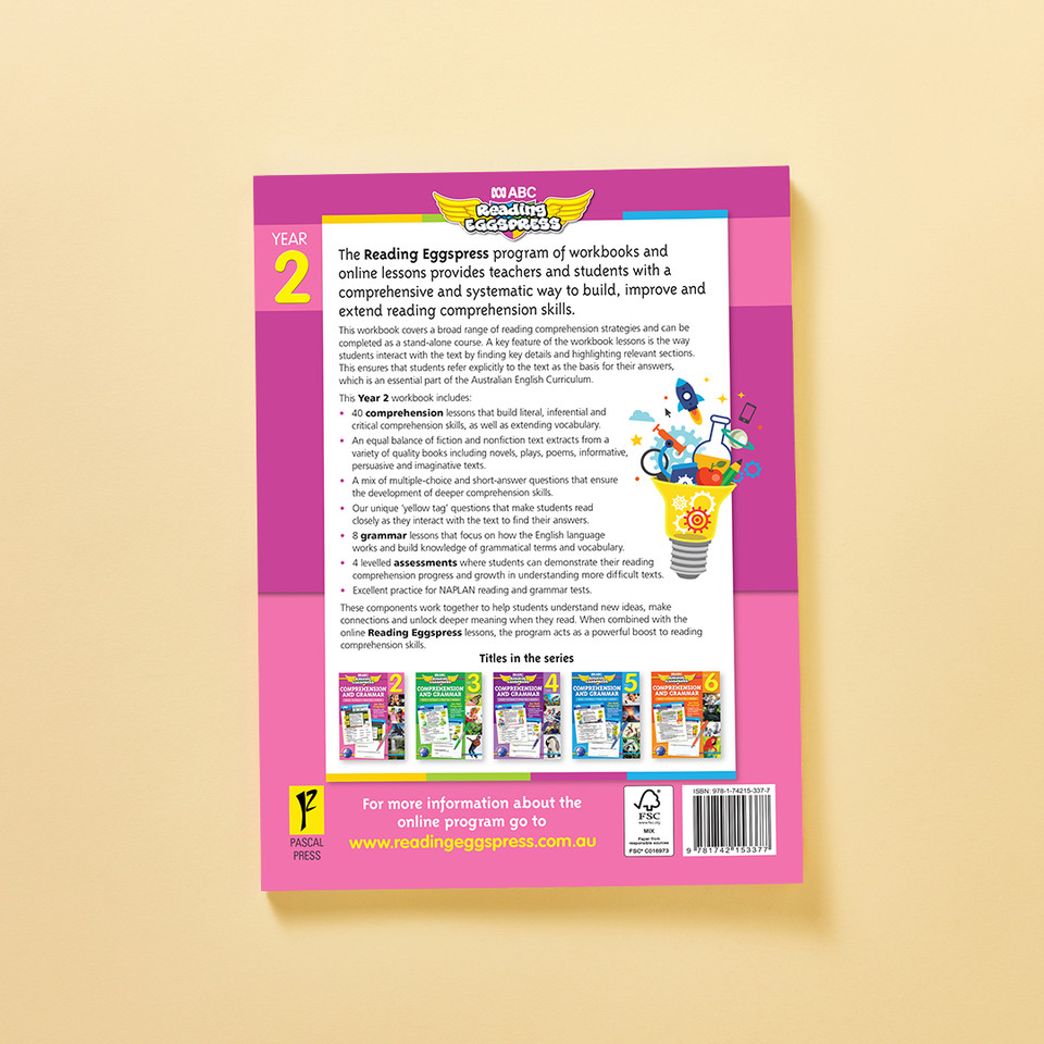 Year 2 Reading Comprehension and Grammar Workbook in Year 2 Reading ...