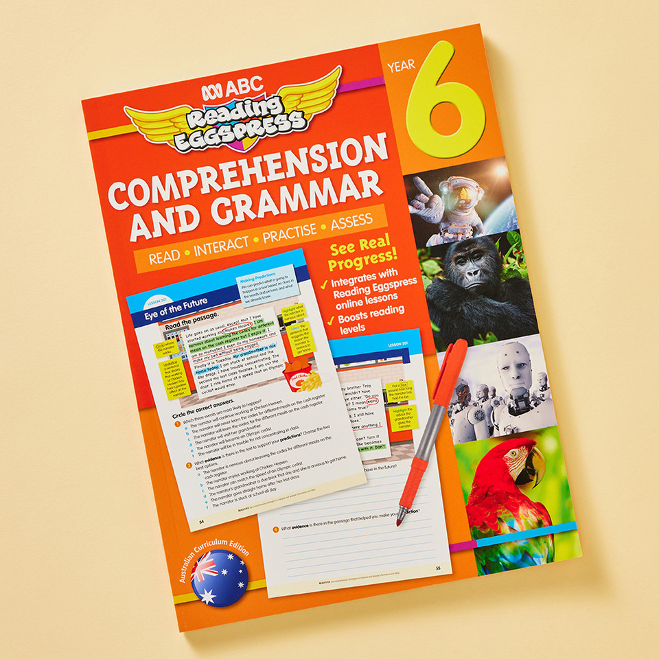 Year 6 Reading Comprehension and Grammar Workbook in Year 6 Reading ...