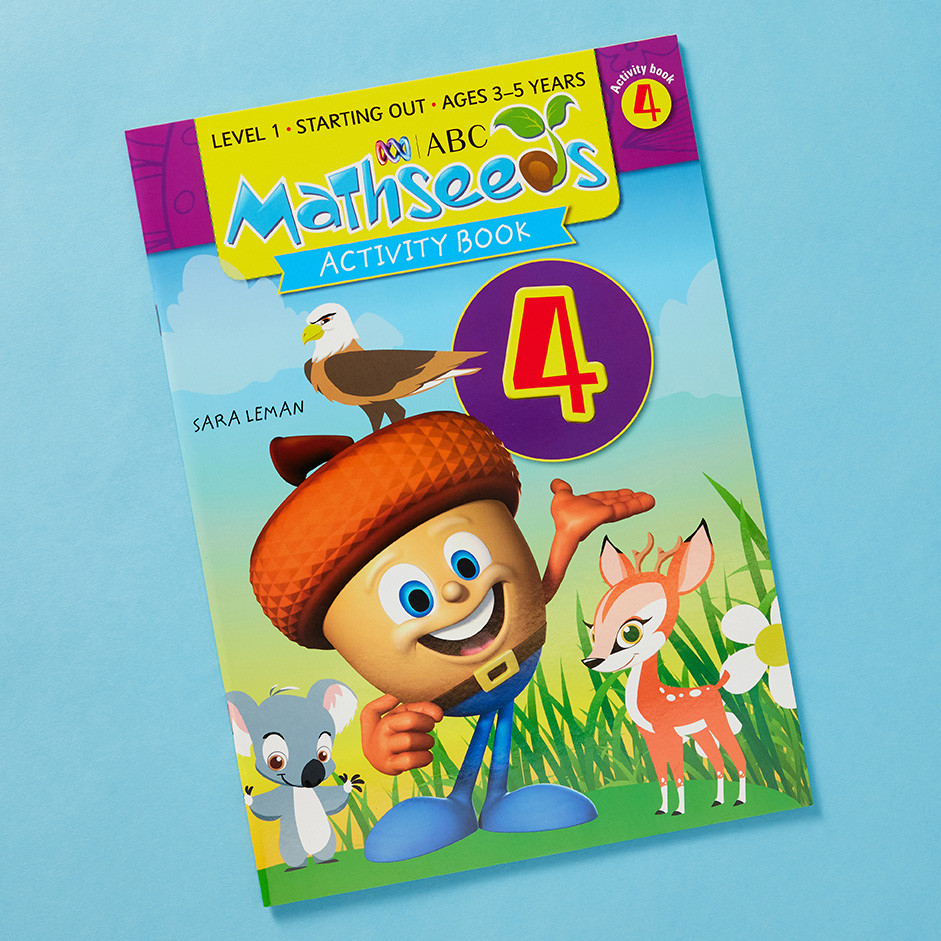 Maths Activity Book 4 (Ages 3–5) – ABC Mathseeds in Maths Activity Book ...