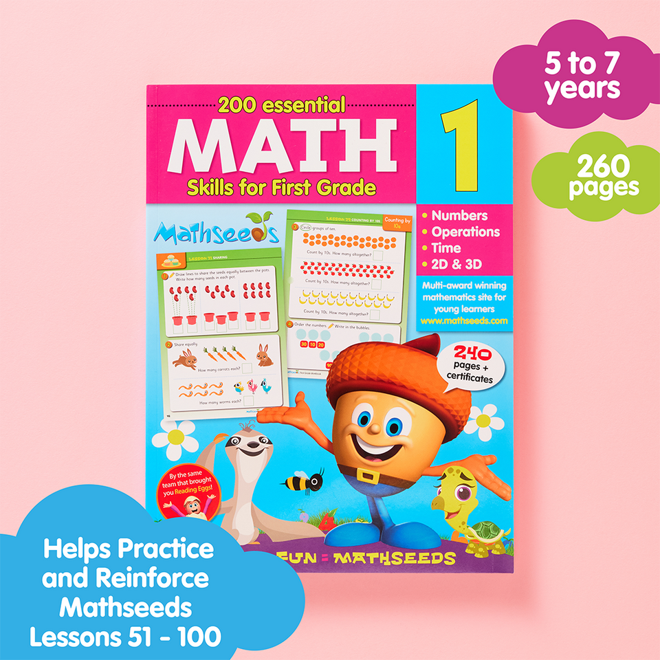 Reading & Math Essential Skills for First Grade Bundle in (Blake ...