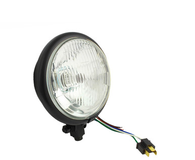 POSH 5.75", BATES STYLE HEADLIGHT, BLACK, 000021-06