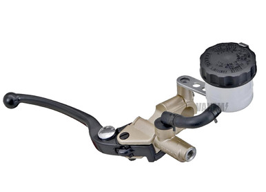 DAYTONA/NISSIN BRAKE MASTER CYLINDER, 5/8 (15.9mm), GOLD / BLACK, 61746