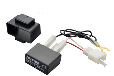 DAYTONA LED RELAY - 3 PIN TYPE, 12 V, 0.1~100 W, with holder, 88985