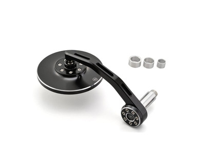 "HIGHSIDER CONERO “BAR END MIRROR", BLACK/SILVER - 96692