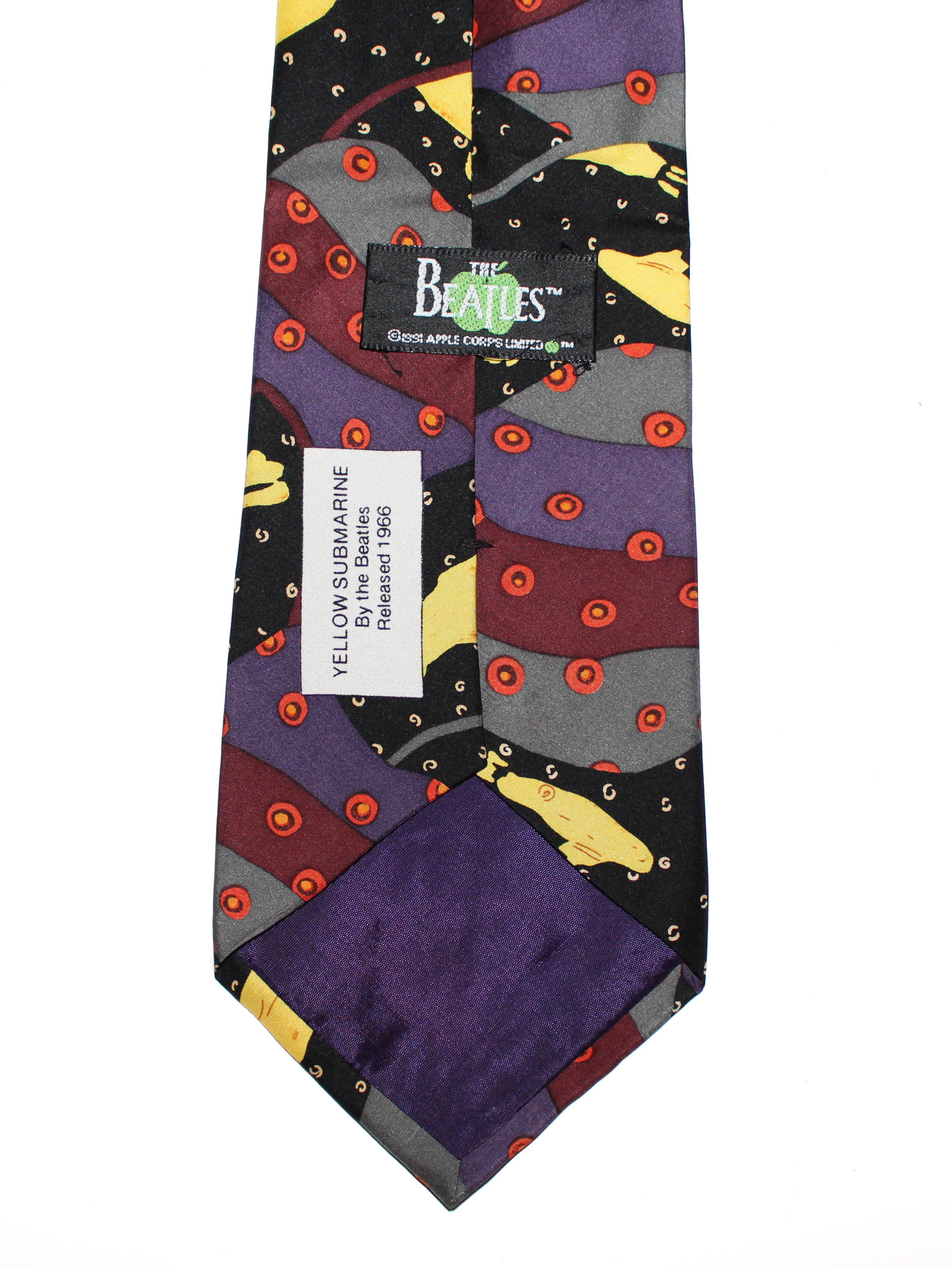 The Beatles Silk "Yellow Submarine" Tie - Vintage Deadstock ...