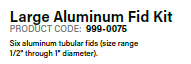 Samson Splicing Fid kits, has numerous sized fids to work splicing ropes.
