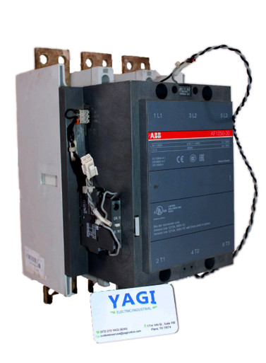 ABB AF1250-30-11-71 Contactor 1210A 1000V 3P 250-500V Coil W/Auxiliary CAL18-11 - YAGI Electric ...