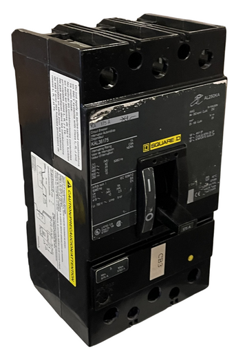 Square D KAL36175 Circuit Breaker | 175A | 3 Pole | 600V AC | 25kA ...