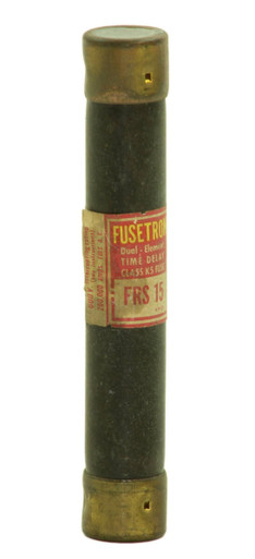 Bussmann FRS 15 Fusetron Fuse 15A 600V Class K5 - YAGI Electric/Industrial