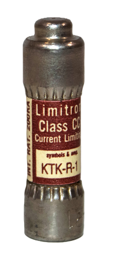 Bussmann KTK-R-1 Fuse 1A 600V 200kA Class CC - YAGI Electric/Industrial