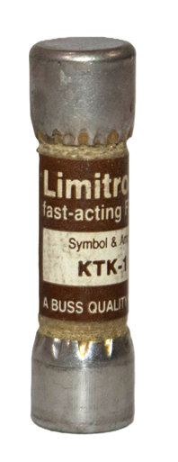 Bussmann KTK-1 Limitron Fast-Acting Fuse 1A 600V 100kA - YAGI Electric/Industrial