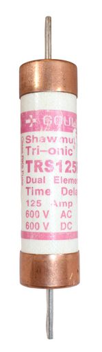 Gould Shawmut TRS125R Tri-Onic Fuse 125A 600V Time-Delay Industrial ...