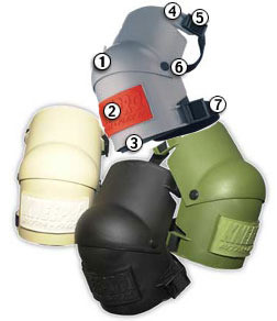 Gray-Knee Pro Ultra Flex 3 Industrial Knee Pads - BelnapStore.com