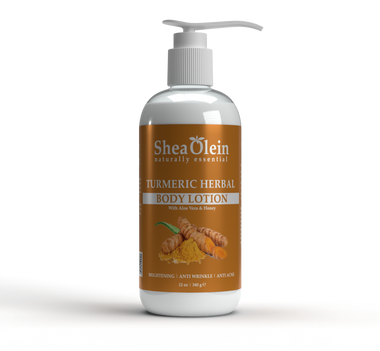 SheaOlein Turmeric Herbal Body Lotion with Aloe Vera & Honey