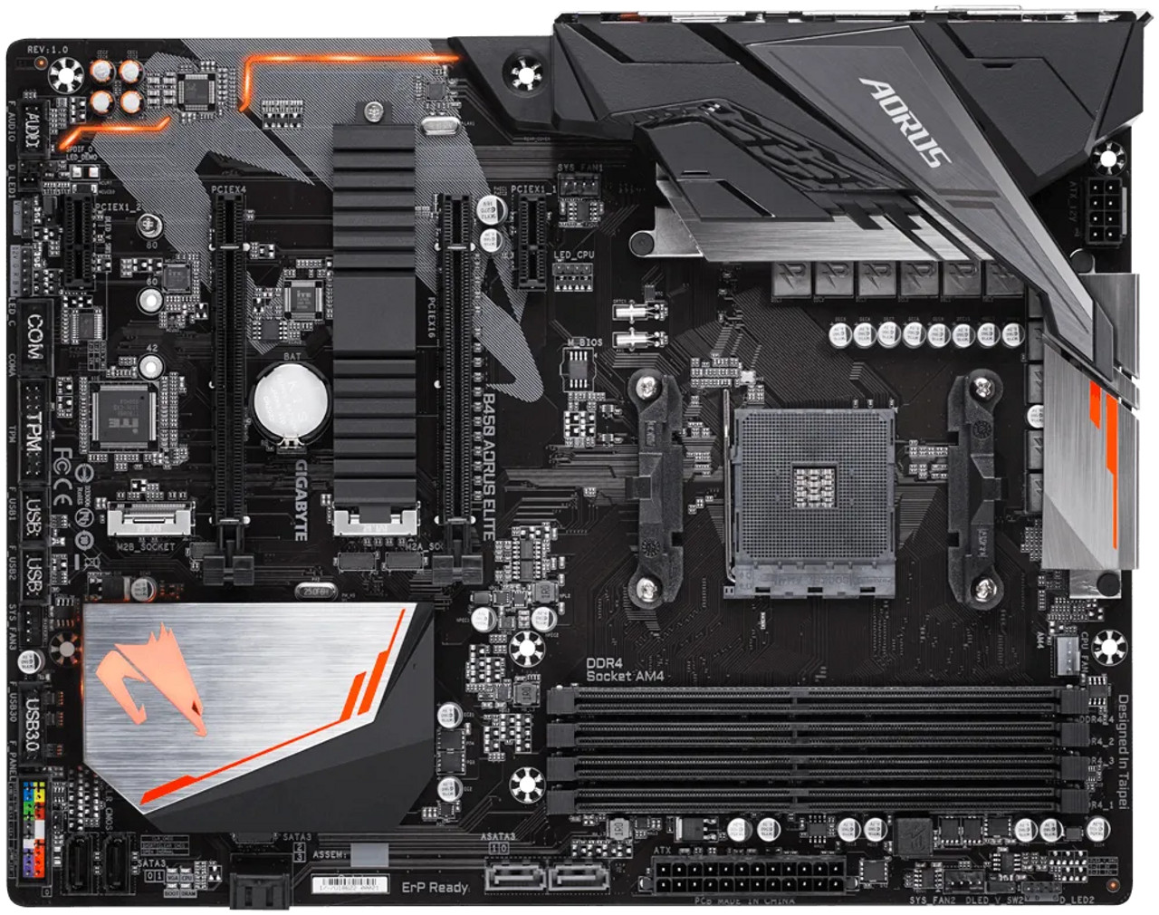 Gigabyte B450 AORUS ELITE (rev.1.1) Motherboard | B450 AORUS ELITE ...