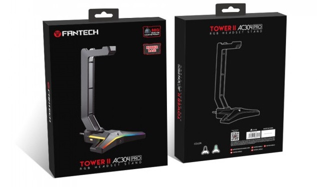 Fantech AC304 Pro RGB Tower II Headset Stand | AC304 Pro | AYOUB ...