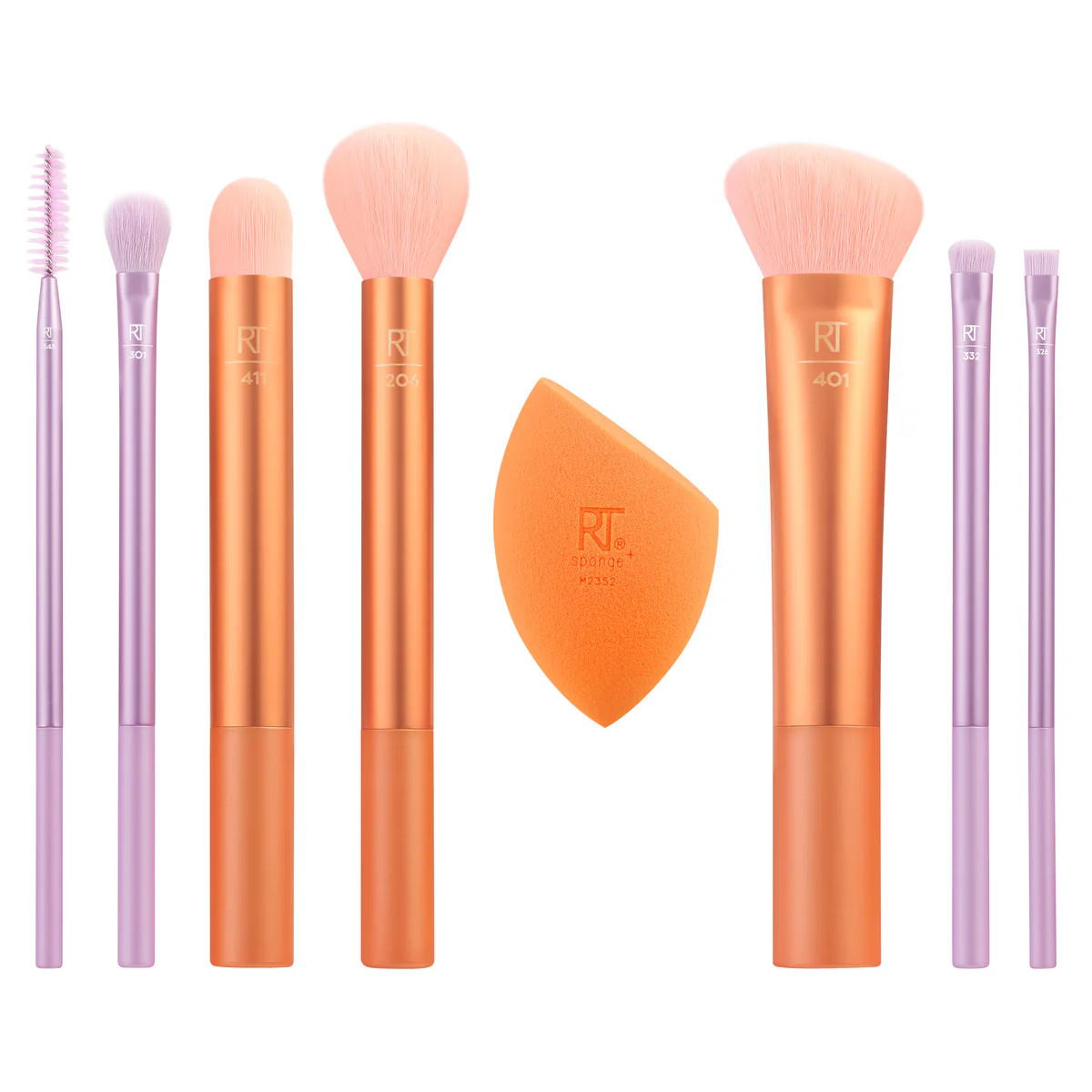 Real Techniques Level Up Brush and Sponge Kit (8-Piece Set) | 278179 ...