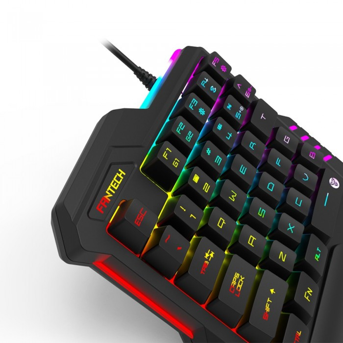 Fantech K613L FIGHTER II RGB Feel Mechanical Gaming Keyboard, Black ...
