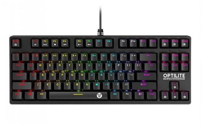 Fantech MK872RGB OPTILITE RGB Optical Switch Mechanical Keyboard ...