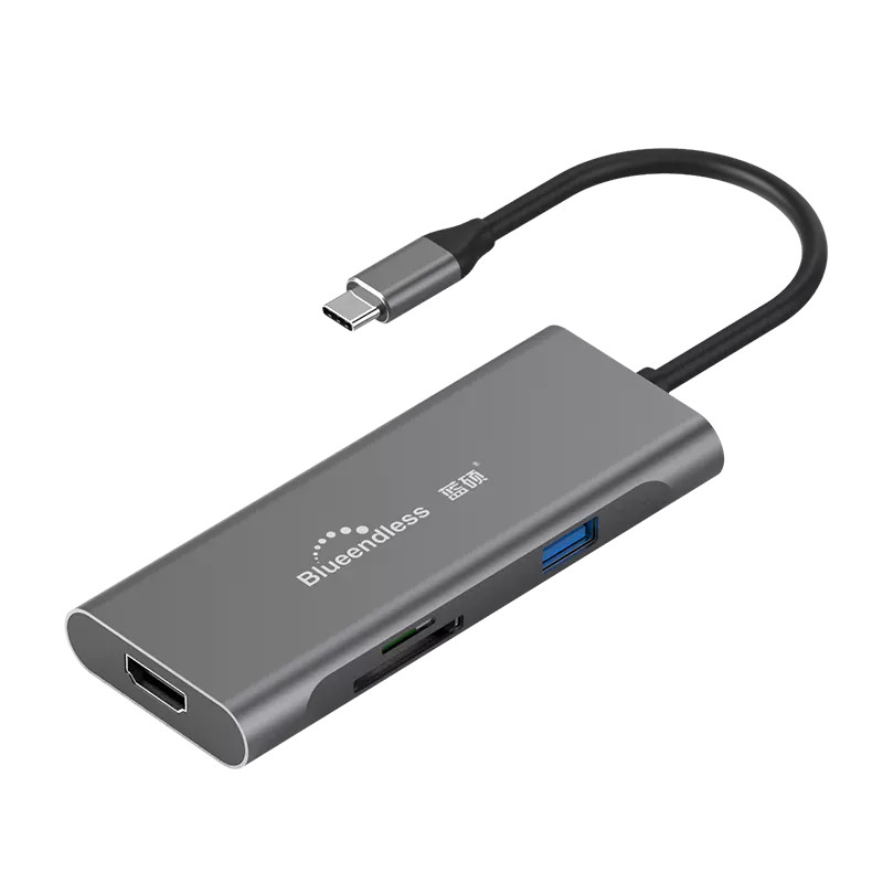 BlueEndless USB-C 7-Port Multi-Functional Hub | BS-HC701 | AYOUB ...