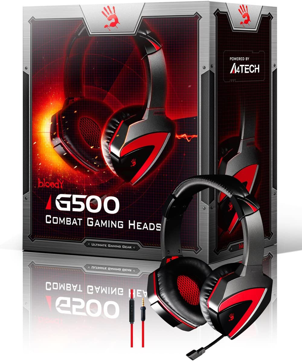 A4TECH USB Headset With MIC |HU8 | AYOUB COMPUTERS | LEBANON
