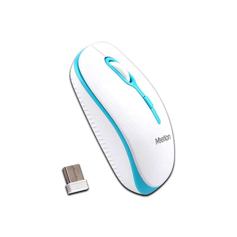 Meetion R547 Wireless Optical Mouse, Blue | R547 | AYOUB COMPUTERS ...
