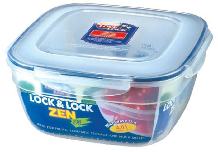 Lock & Lock SQUARE ZEN STYLE SALAD BOWL 4L | HSM8470 | AYOUB COMPUTERS ...