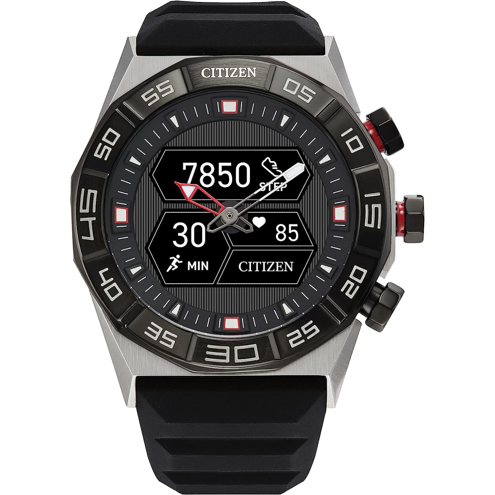 Citizen CZ Smart PQ2 Hybrid Smartwatch, Black | JX2008-06E | AYOUB ...