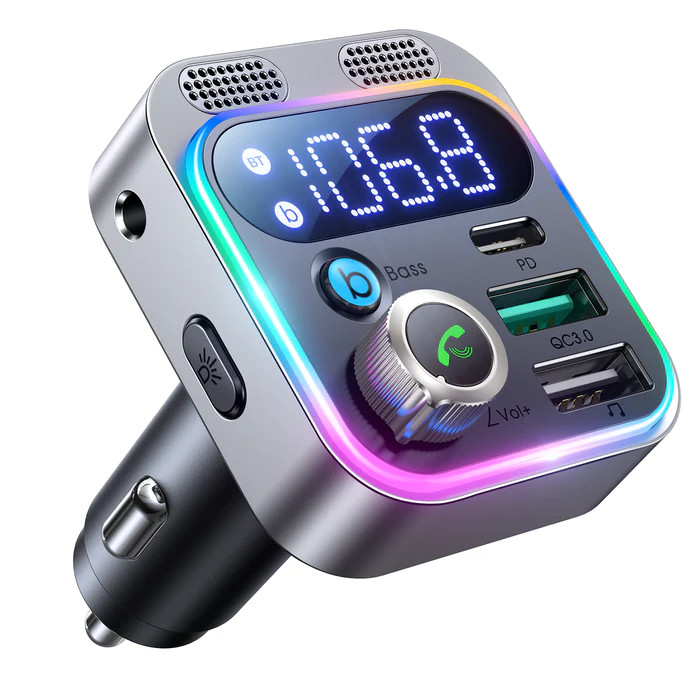 Joyroom JR-CL16 48W Car Wireless FM Transmitter | JR-CL16 | AYOUB ...