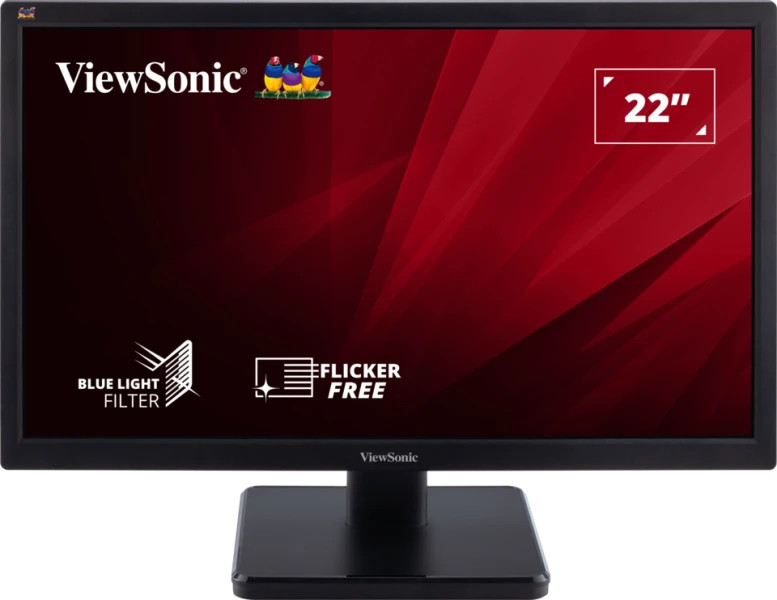 ViewSonic 22” 1080p Cost-Effective Monitor with HDMI and VGA Input ...