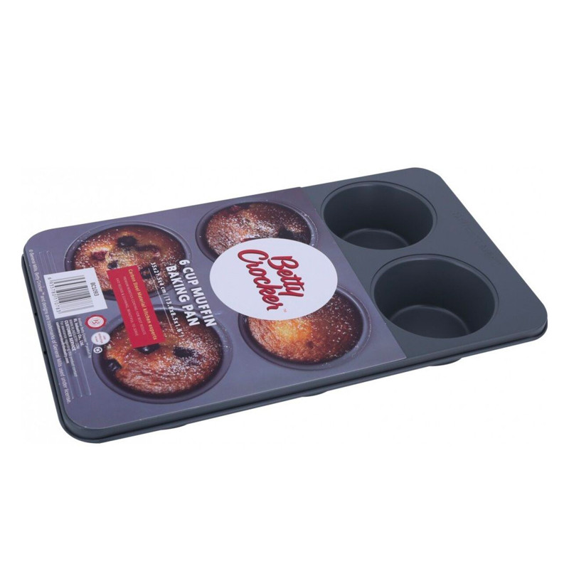 Betty Crocker Jumbo Muffin Pan 6 Cups | BC1093 | AYOUB COMPUTERS | LEBANON