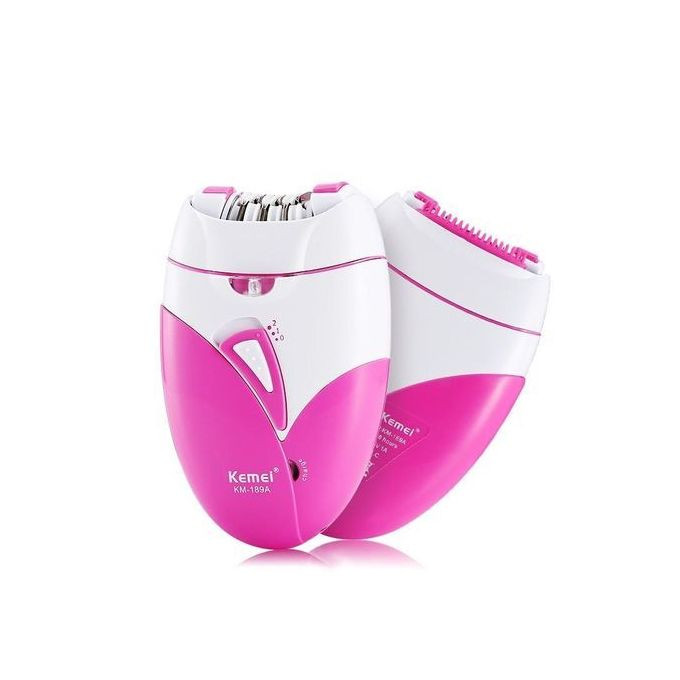 Kemei KM-189A Women Electric Epilator Shaver Rechargeable | KM-189A ...