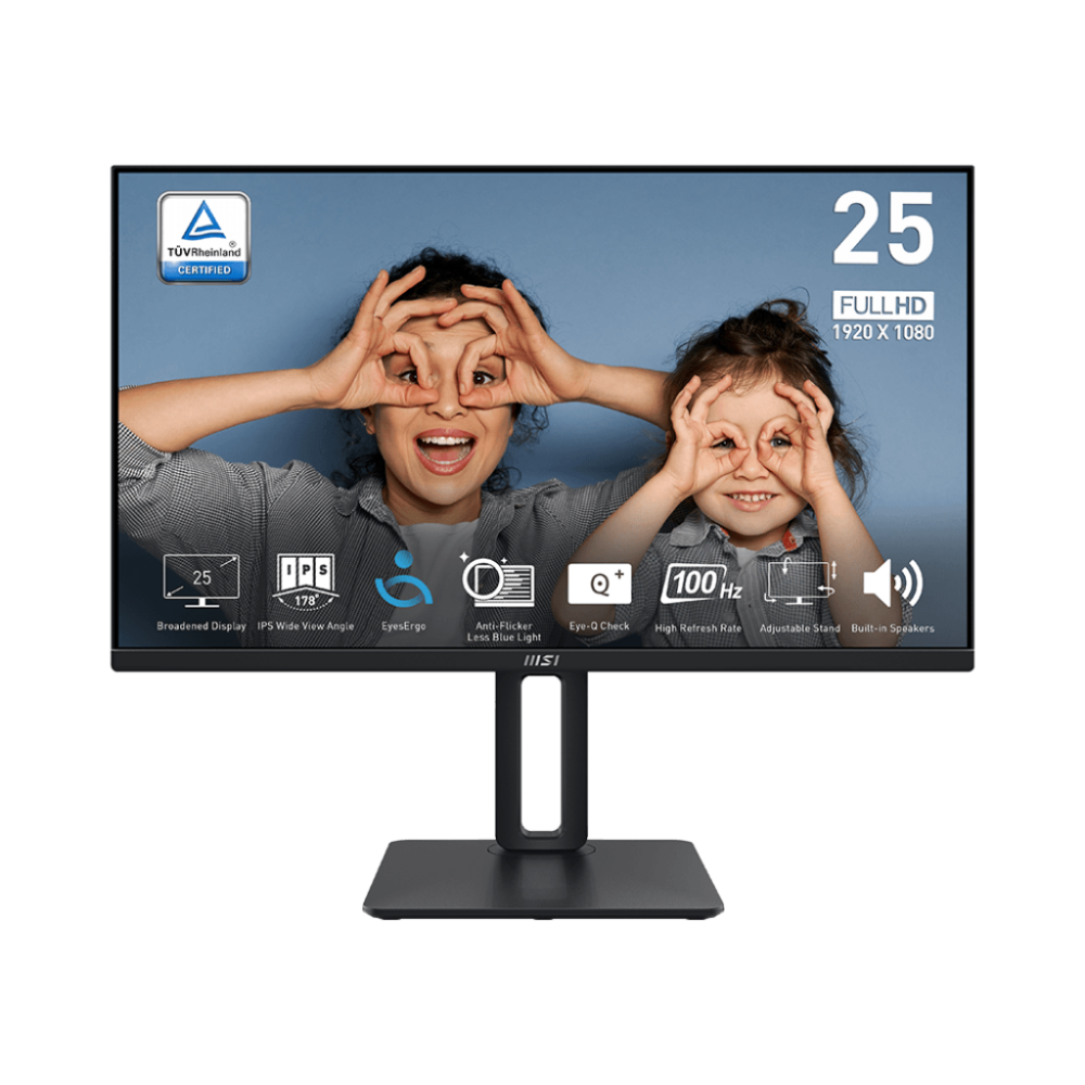 MSI PRO MP251P 24.5" 1920 x 1080 FHD 100Hz | MP251P | AYOUB COMPUTERS