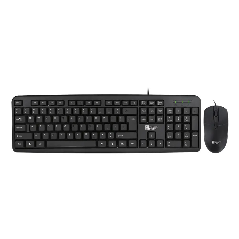 Mouschi Pop Combo USB Wired Computer Keyboard & Mouse | AYOUB COMPUTERS ...