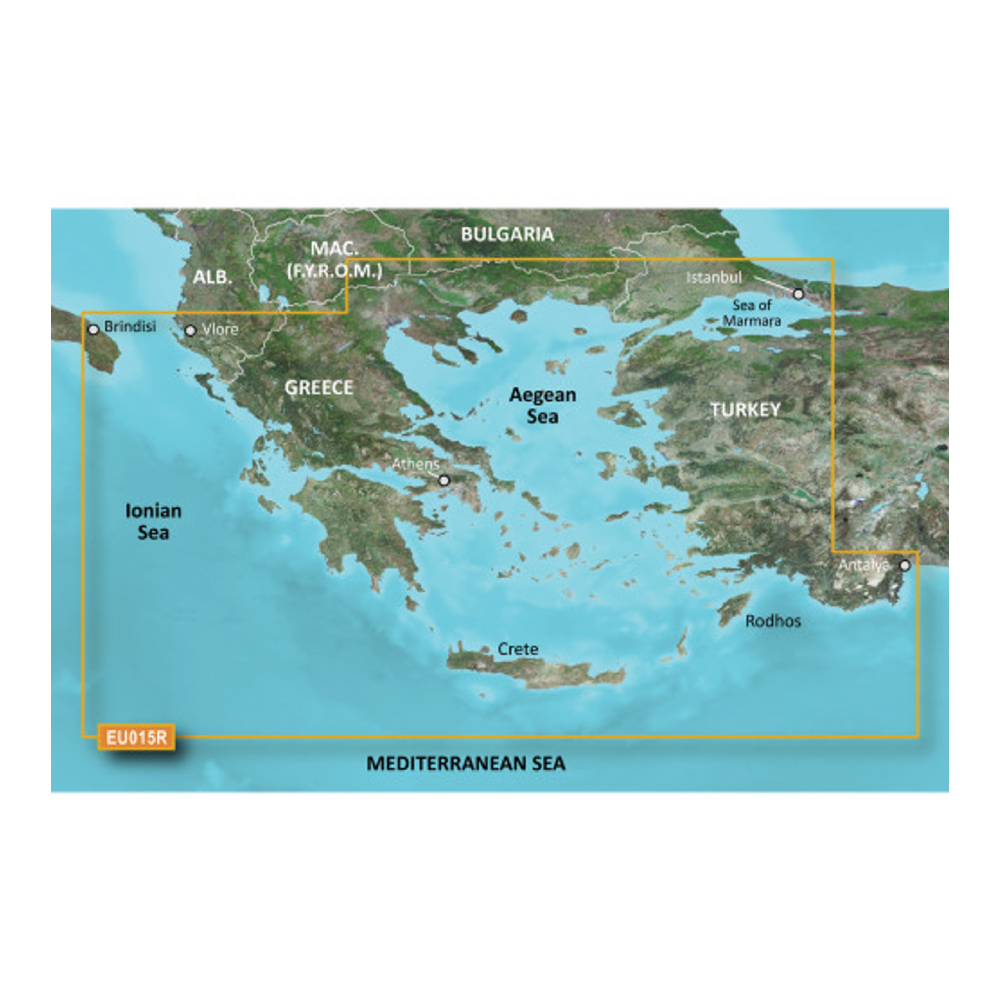 Garmin Aegean Sea & Sea of Marmara Charts | 010-C0773-00 | AYOUB ...