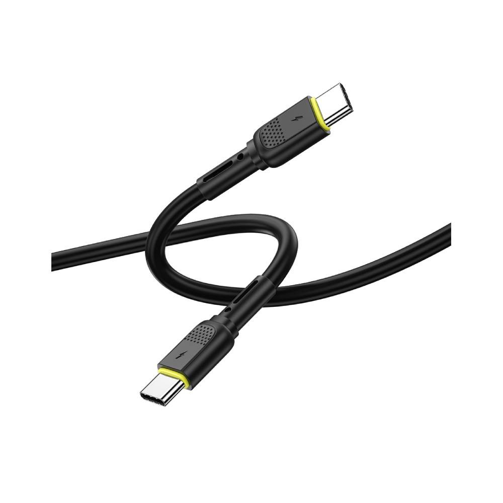 WIWU Type-C to Type-C 60W Speed cable, Black | Wi-C034 | AYOUB ...