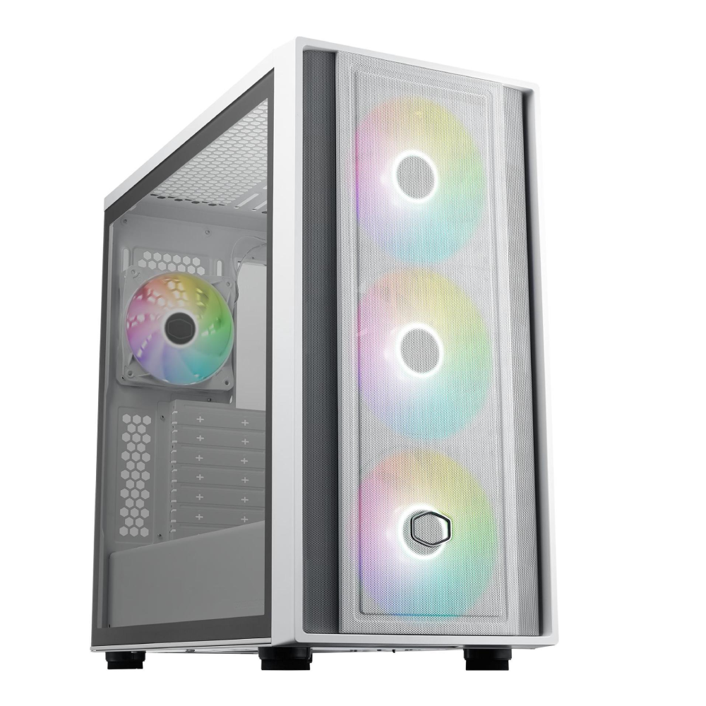 Cooler Master MasterBox 600 Mid-Tower, White | MB600-WGNN-S00 | AYOUB ...