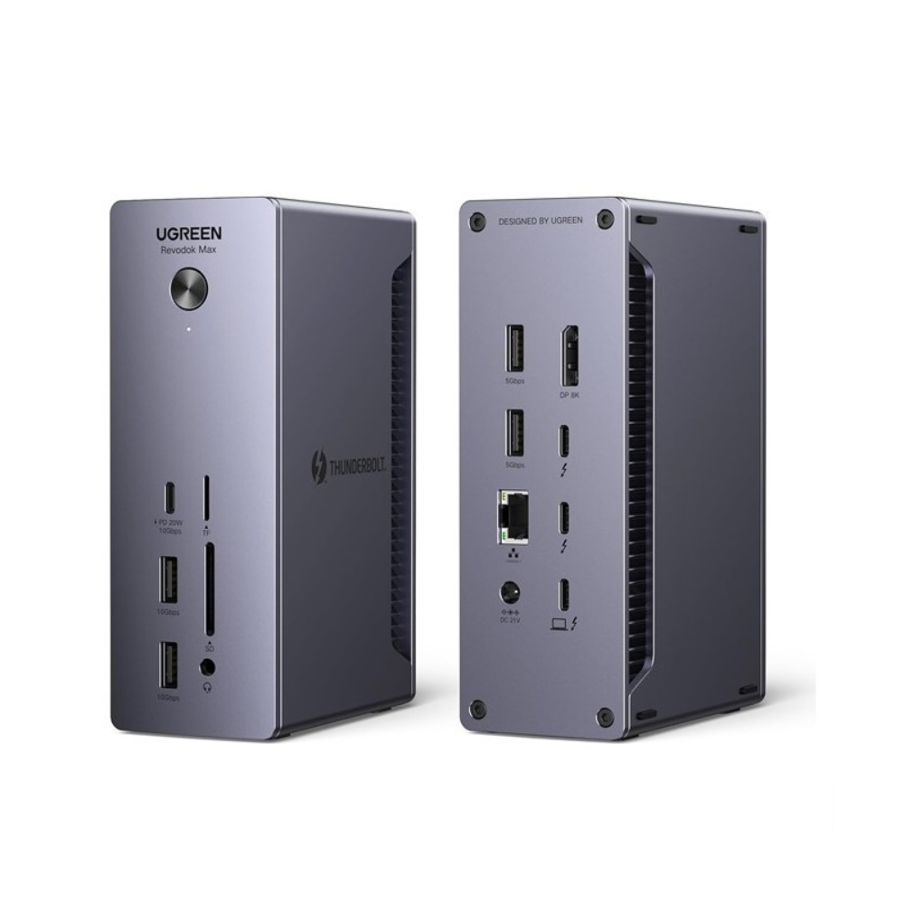 UGREEN REVODOK Pro 213 Triple Display 13-IN-1 USB-C HUB Docking Station ...