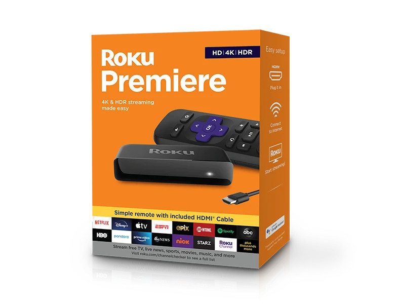 Roku Premiere 4K UHD Streaming Player | 3920R | AYOUB COMPUTEERS | LEBANON