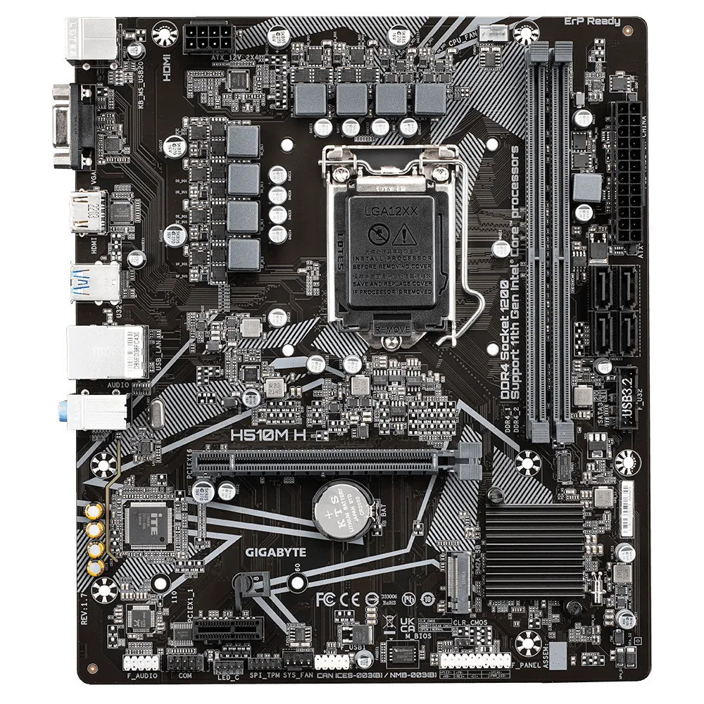 Gigabyte H510M H (rev. 1.7) | H510M H | AYOUB COMPUTERS | LEBANON