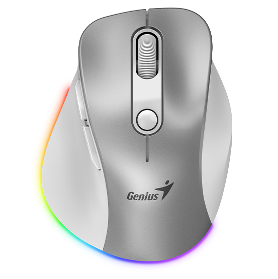 Genius Ergo 9000S Pro Wireless Bluetooth Rechargeable Mini Ergo Silent ...