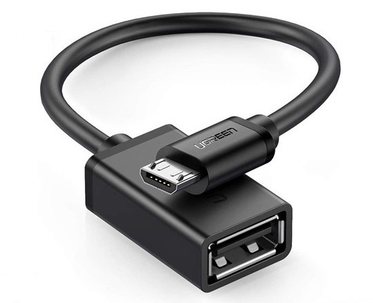 UGreen OTG Cable Adapter From Micro USB Male to USB Female | US133 ...