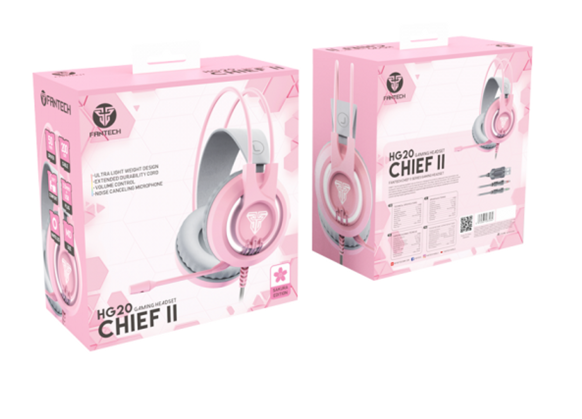 Fantech HG20 Chief II RGB Gaming Headset (White Space Edition) | HG20 Chief II | AYOUB COMPUTERS ...
